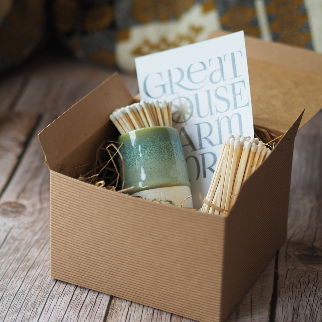 Ceramic Match Pots – Great House Farm Stores