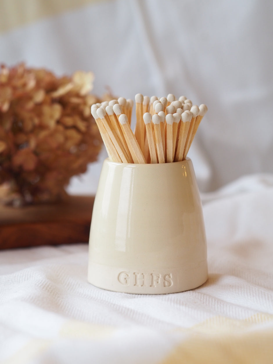 Ceramic Match Pots – Great House Farm Stores