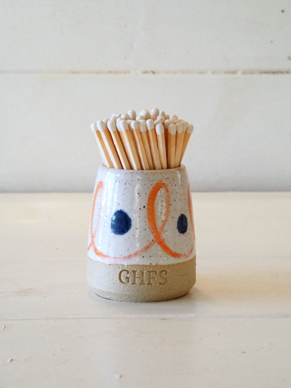 Ceramic Match Pots – Great House Farm Stores